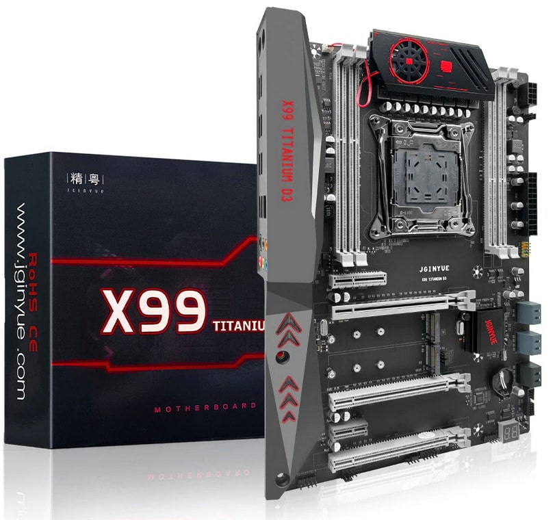 Материнская плата JGINYUE X99 Titanium D3 - Artem Browser